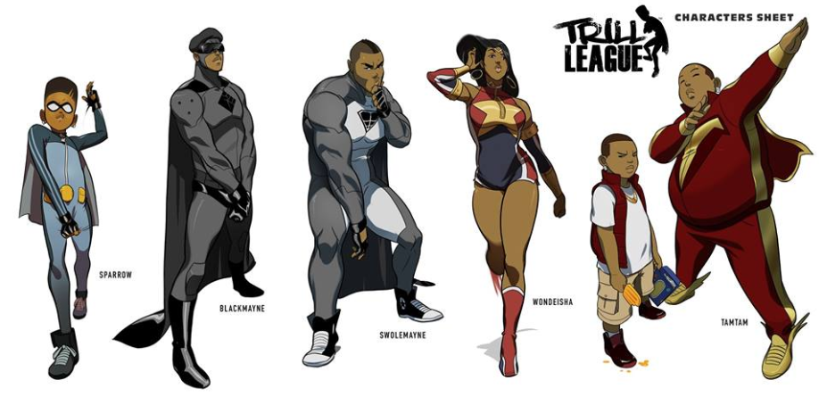 Stop What You Are Doing and Get Independent Comic Series Trill League ...