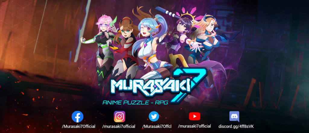 Check Out This New Anime Puzzle/RPG Game: Murasaki7 - The Geek Lyfe