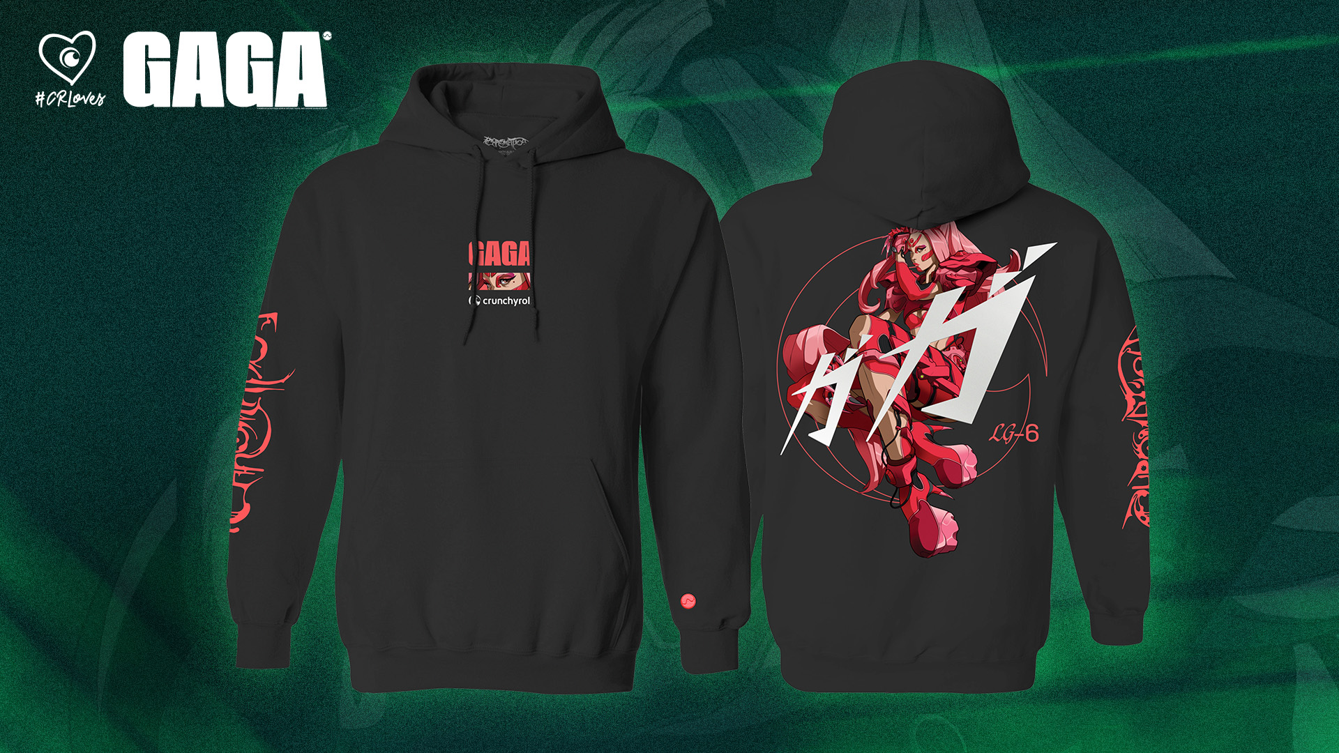 Crunchyroll x Lady Gaga Team Up For Another Chromatica Streetwear ...